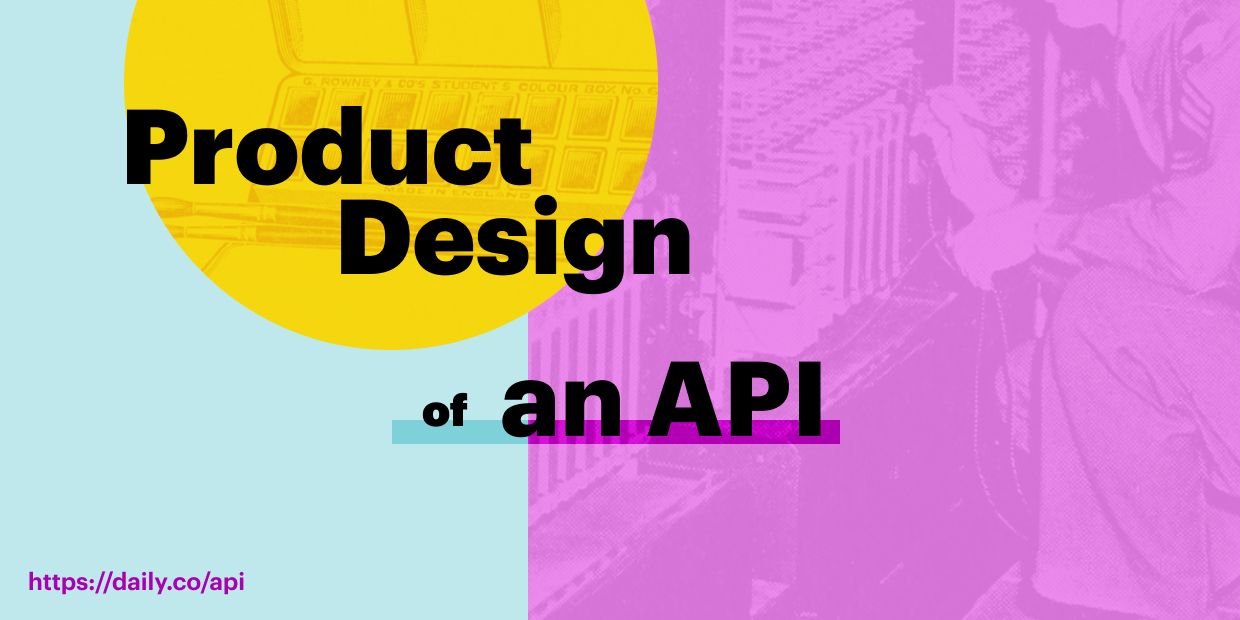 The Product Design of our video calling API