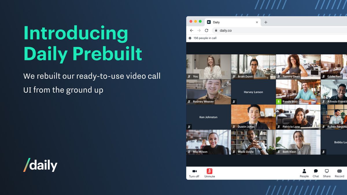 Upgrading to the latest Daily Prebuilt video chat