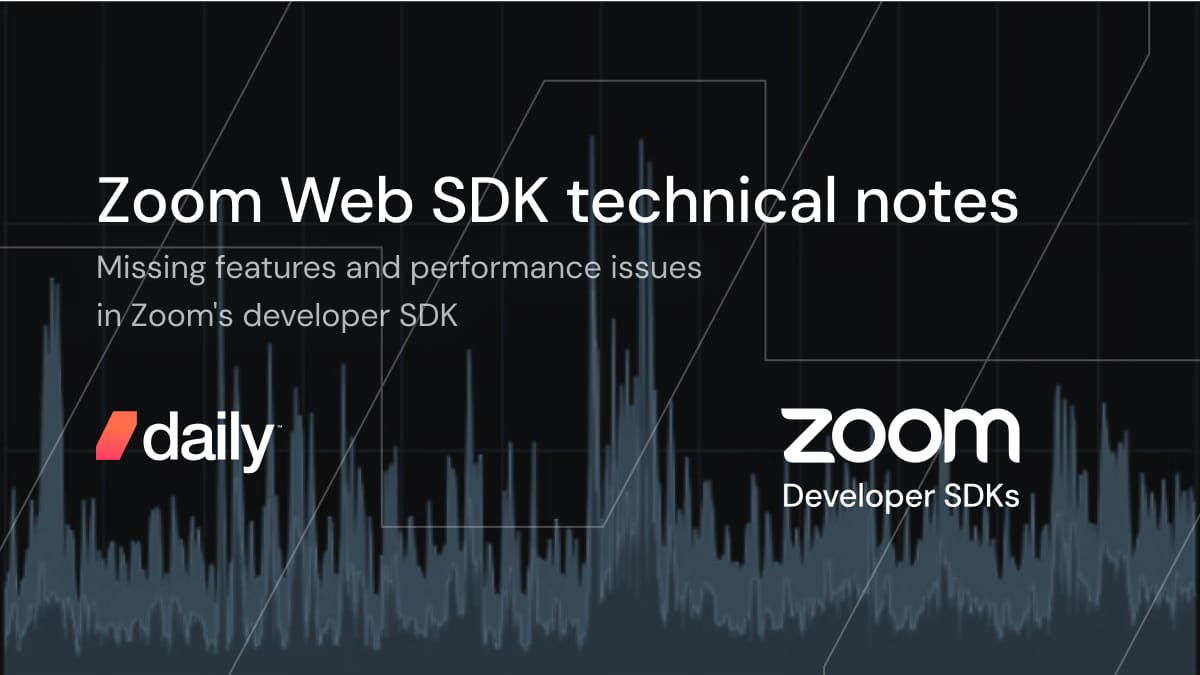 A technical guide to the Zoom Web SDK