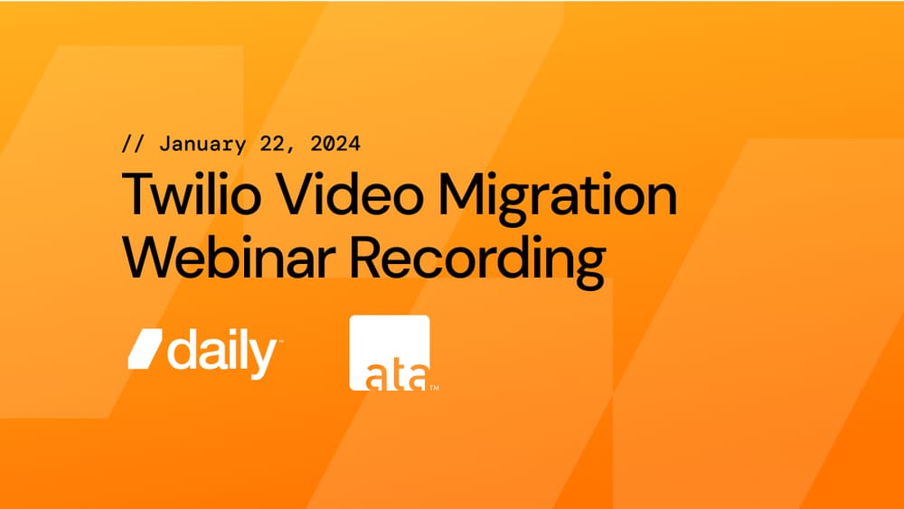 Kwindla Hultman Kramer - Daily API: Developer Tips to Build Real-time Voice, Video, and AI into Apps