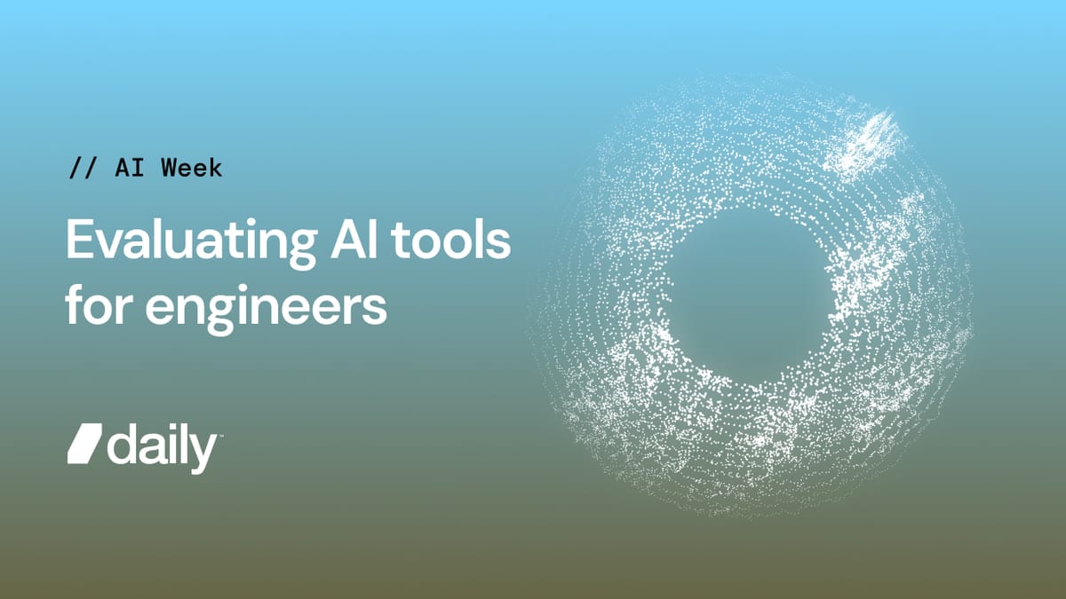 Evaluating AI tools for engineers Evaluating AI tools for engineers